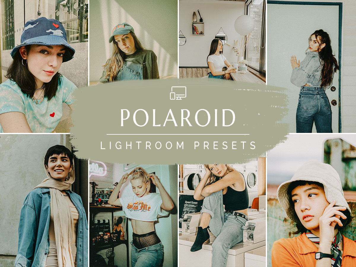 Polaroid Presets | Mobile and Desktop Presets | Polaroid Film Presets | Polaroid Style Presets ...