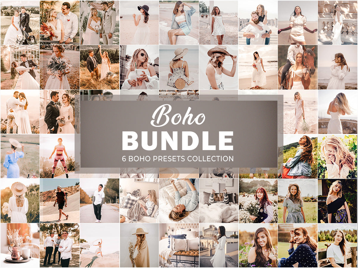 70+ Boho Presets Bundle | Mobile & Desktop Presets | Boho Babe Presets ...