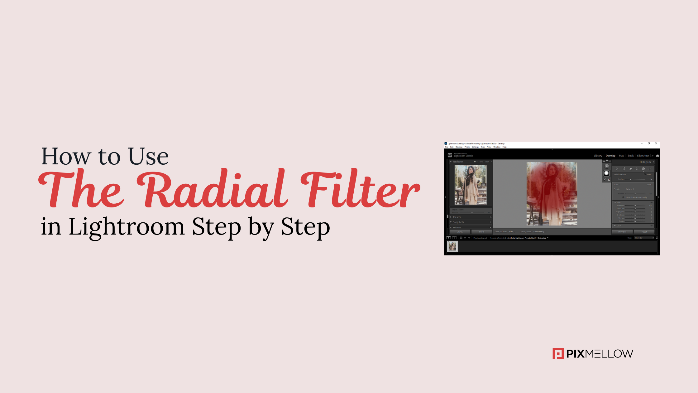 How to Use the Radial Filter in Lightroom Step by Step for Precise ...