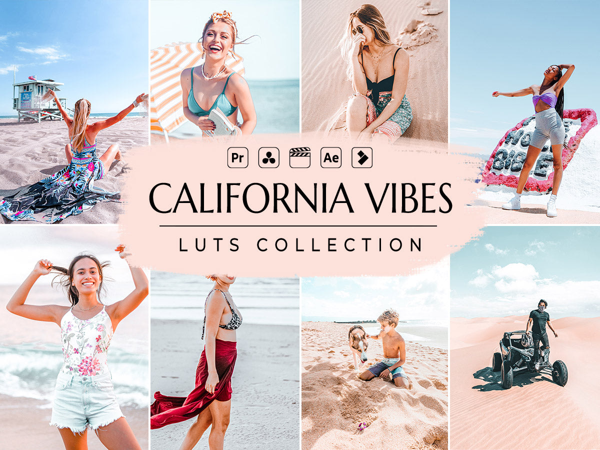California Vibes Video LUTs – Pixmellow