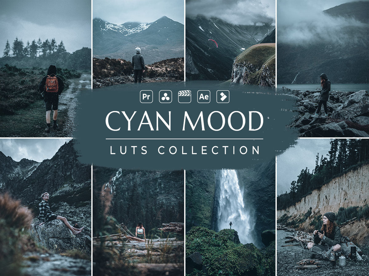 Cyan Mood Video LUTs – Pixmellow