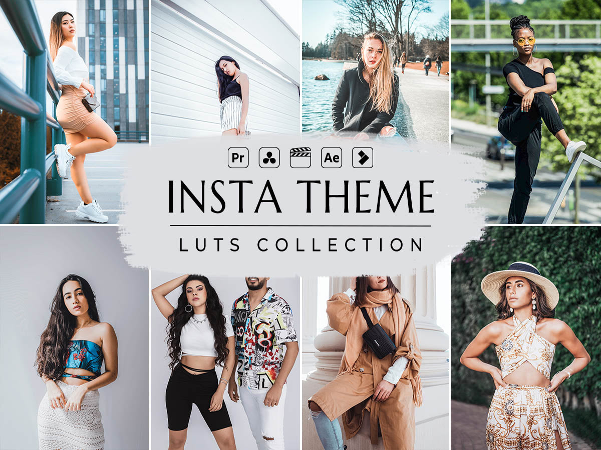 INSTA Theme Video LUTs | Pixmellow
