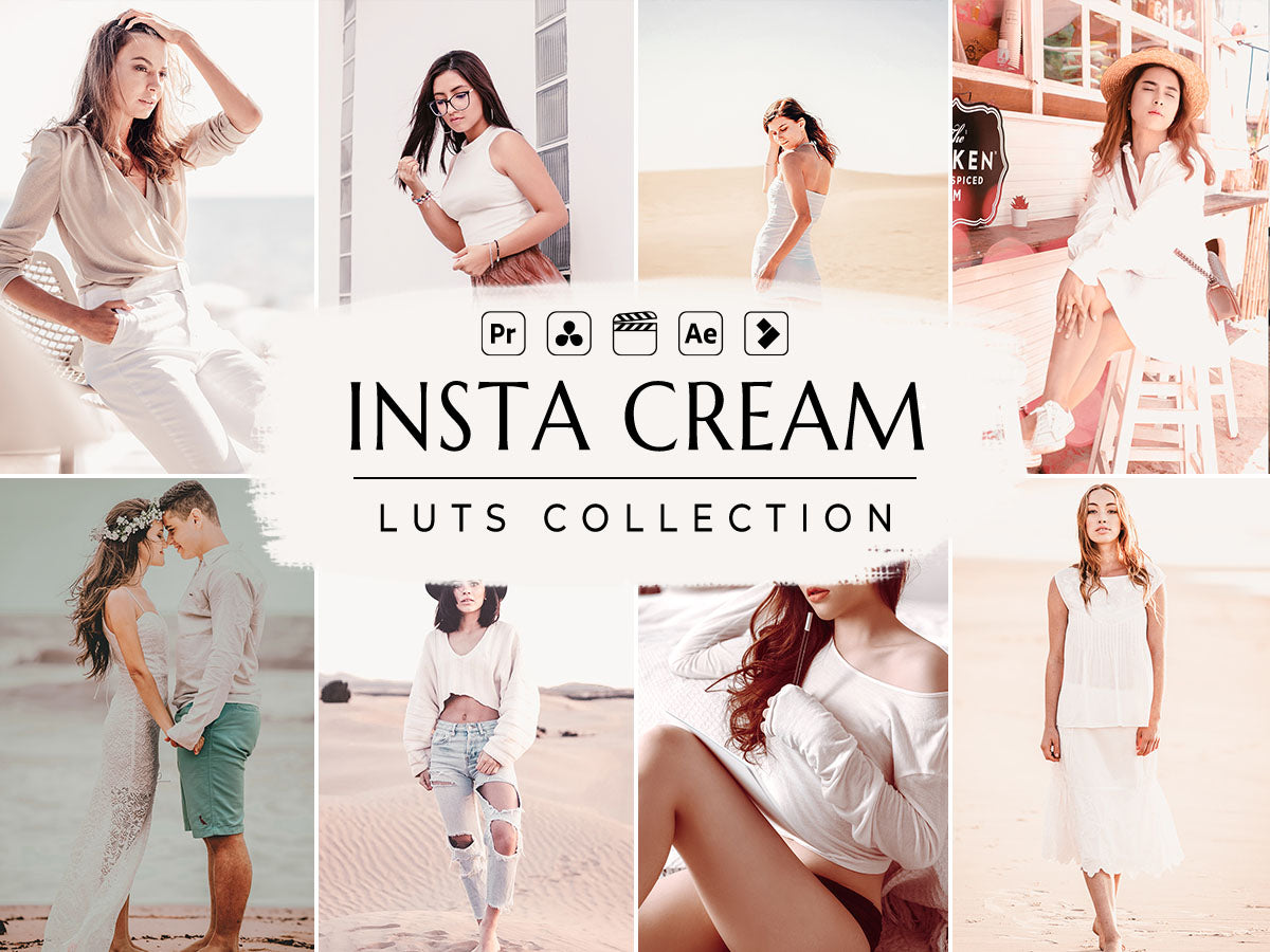 Insta Cream Video LUTs | Pixmellow