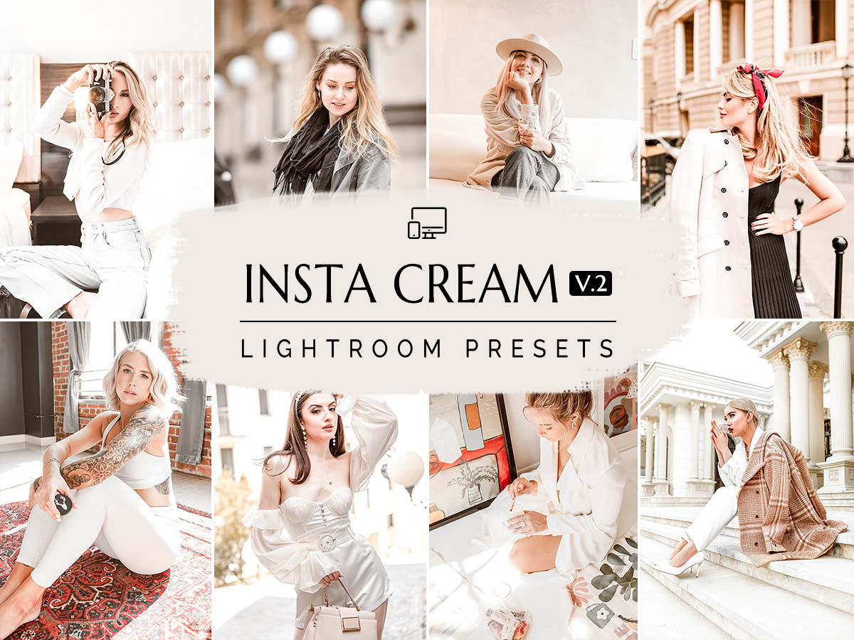 Best Insta Cream Vol. 2 Lightroom Presets for Mobile and Desktop ...