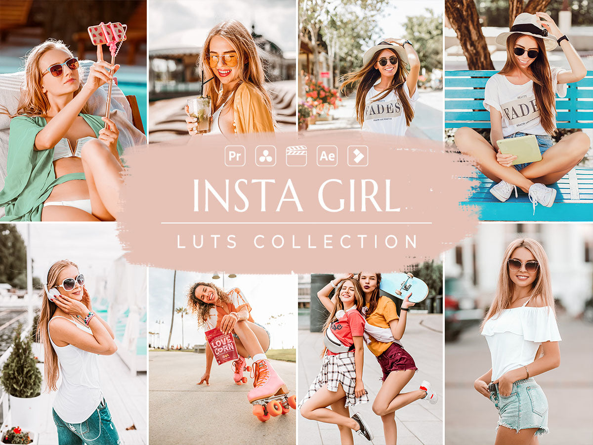 Insta Girl Video LUTs – Pixmellow