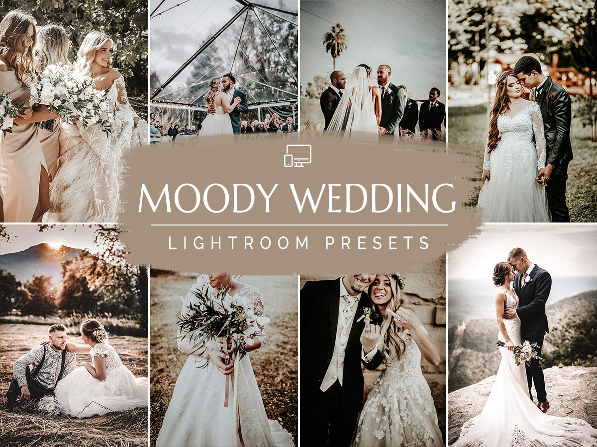 Moody Wedding Presets | Mobile and Desktop Presets | Moody Presets ...