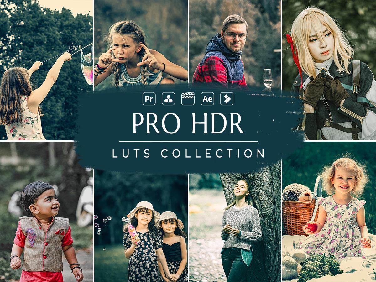 PRO HDR Video LUTs Mobile and Desktop Presets| Pixmellow