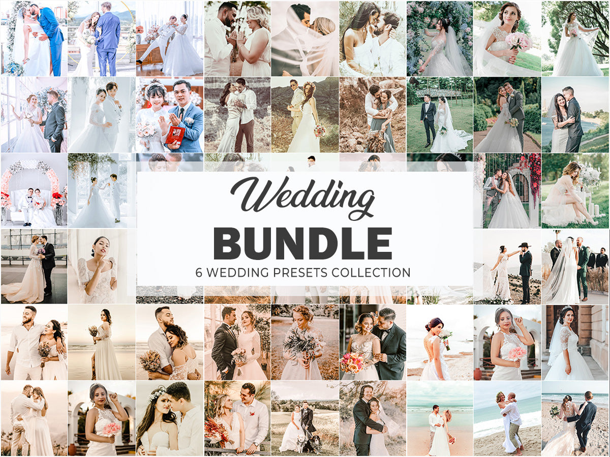 80+ Wedding Lightroom Presets Bundle | Mobile & Desktop Presets ...