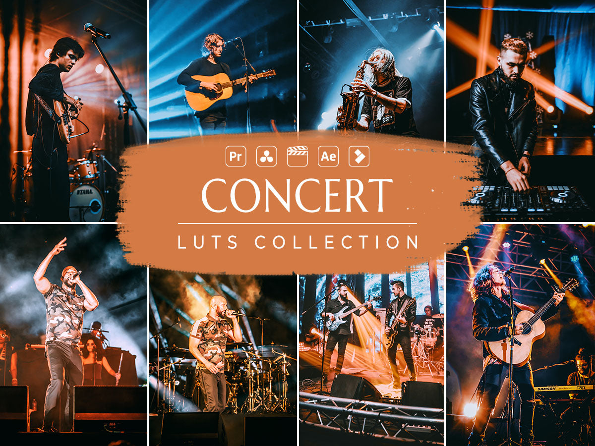 Concert Photography Video LUTs – Pixmellow